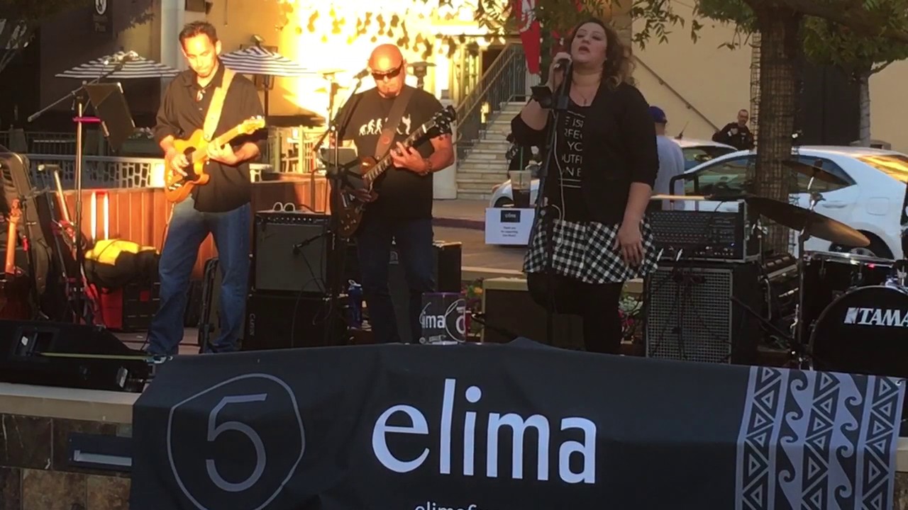 Elima band Santana Row San Jose California - YouTube