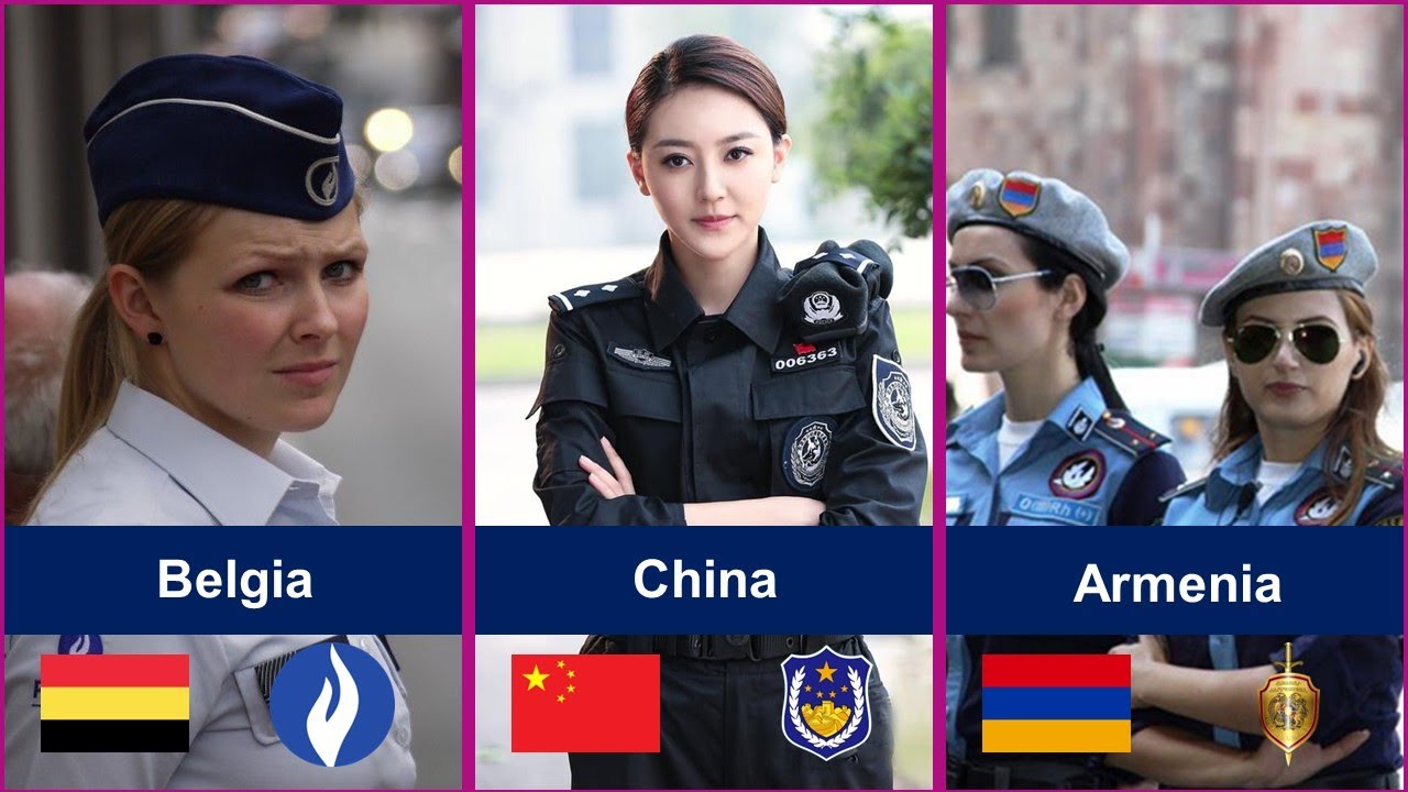 50 Most Beautiful Female Police Officers From Around The World Pretty Cops From Every Country