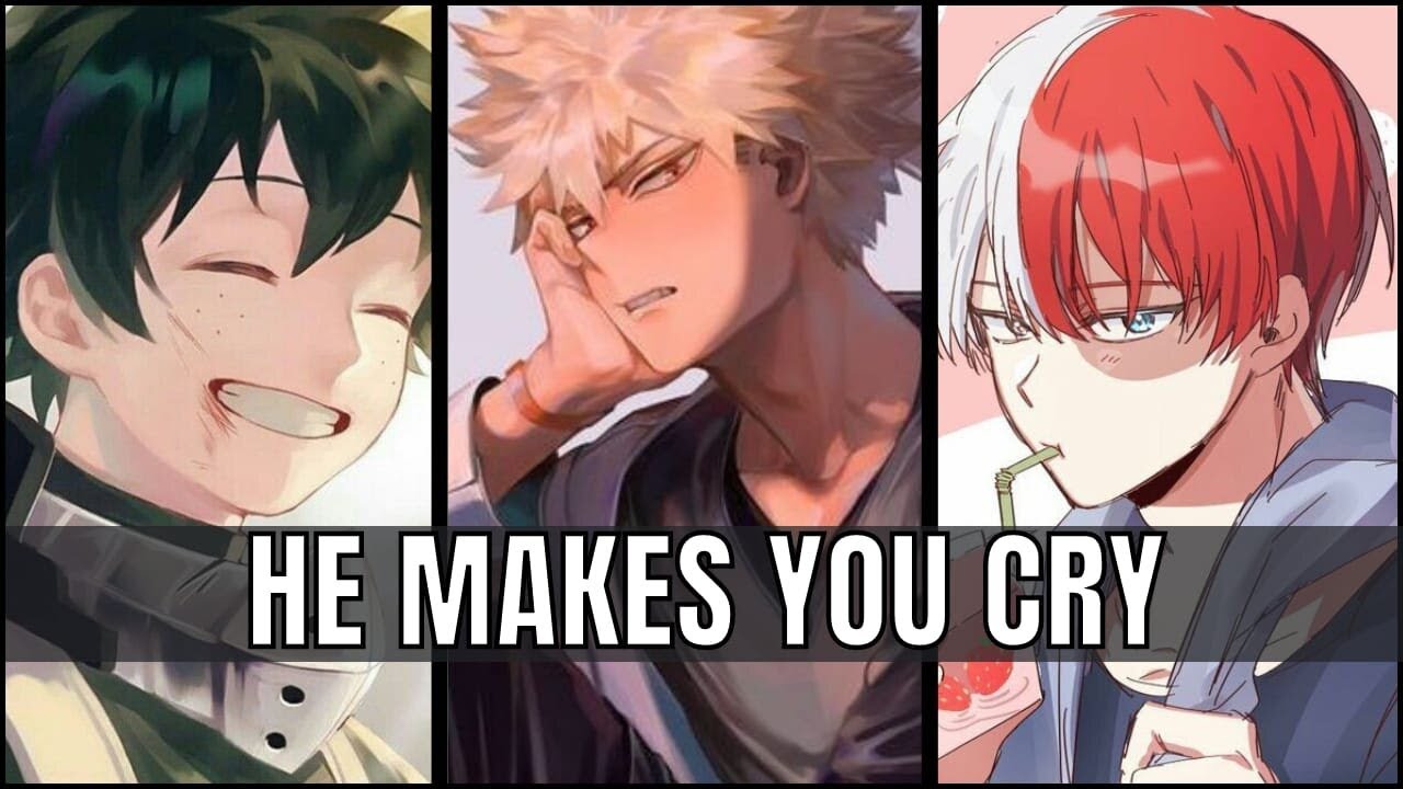 They make you cry - bnha x Listener MHA ASMR - YouTube