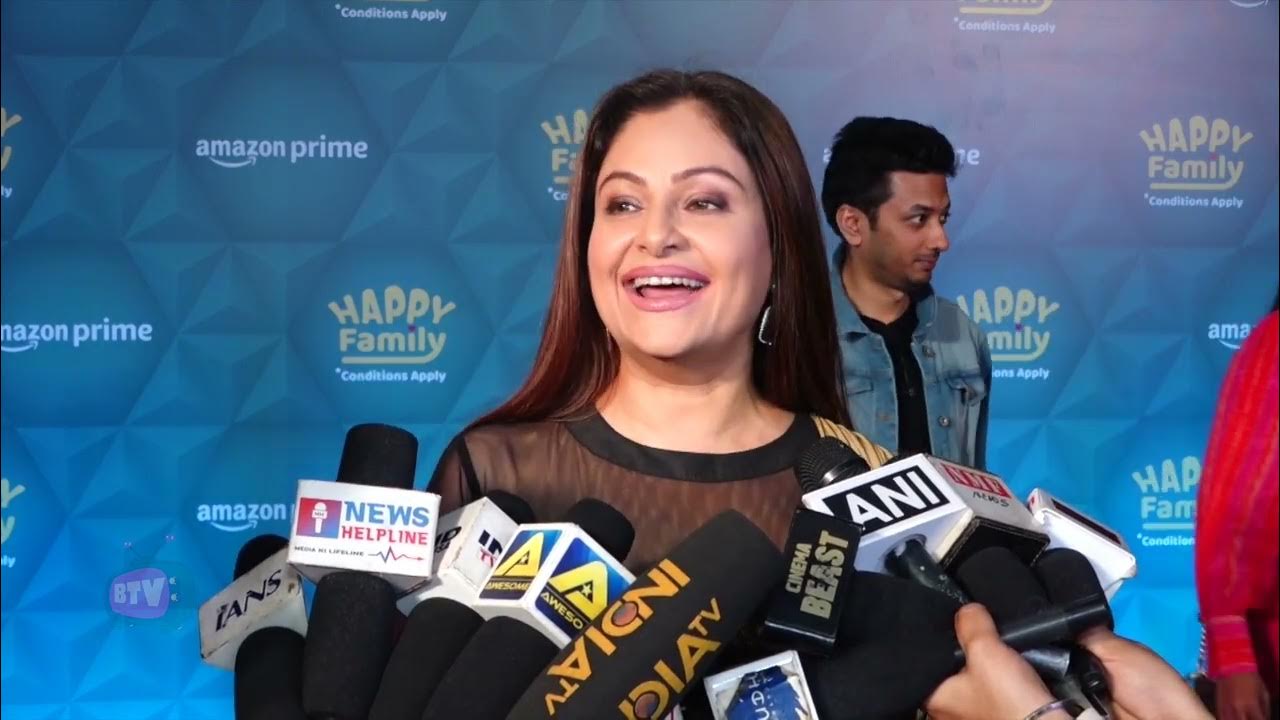Watch What Ayesha Jhulka Said About Happy Family: Conditions Apply Web Series On Amazon Prime ...
