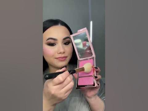 trying the tiktok VIRAL blush trio - YouTube