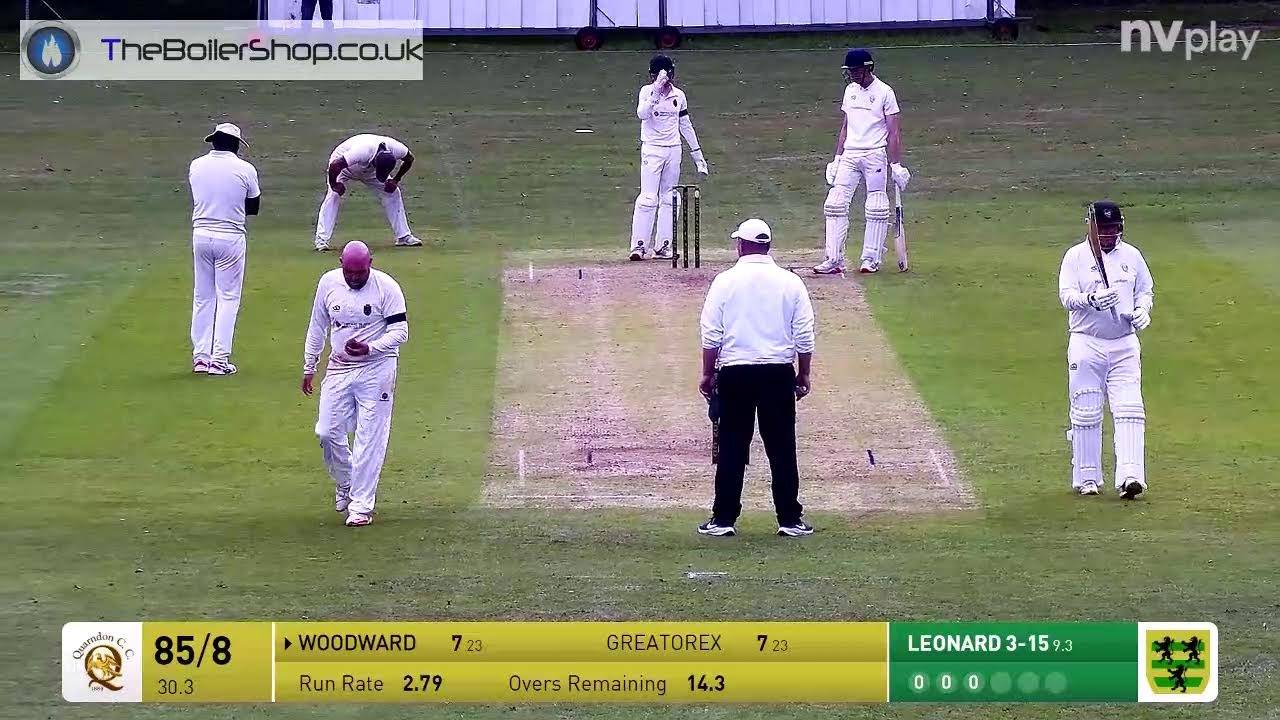 Eckington CC 2nd XI v Quarndon CC 2nd XI - YouTube