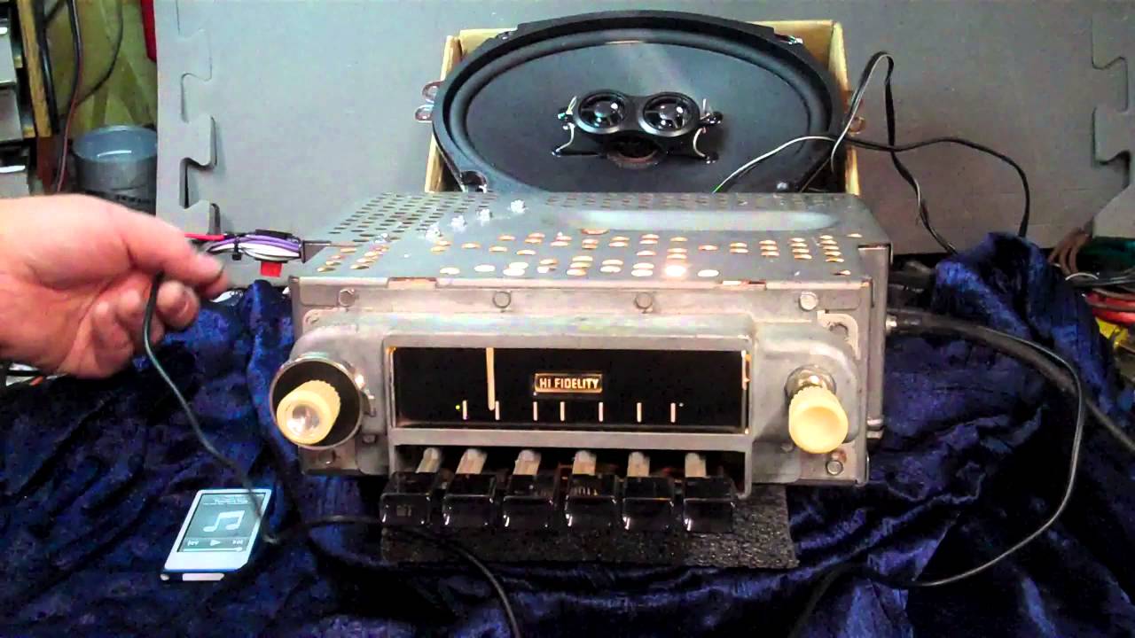 1951 Mercury original AM radio - YouTube