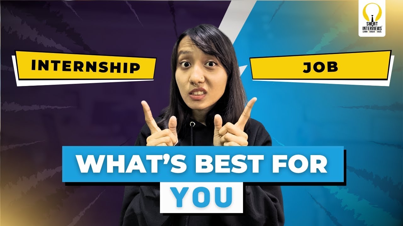 Internship vs Full-Time Job: Which One Should You Choose as an ...