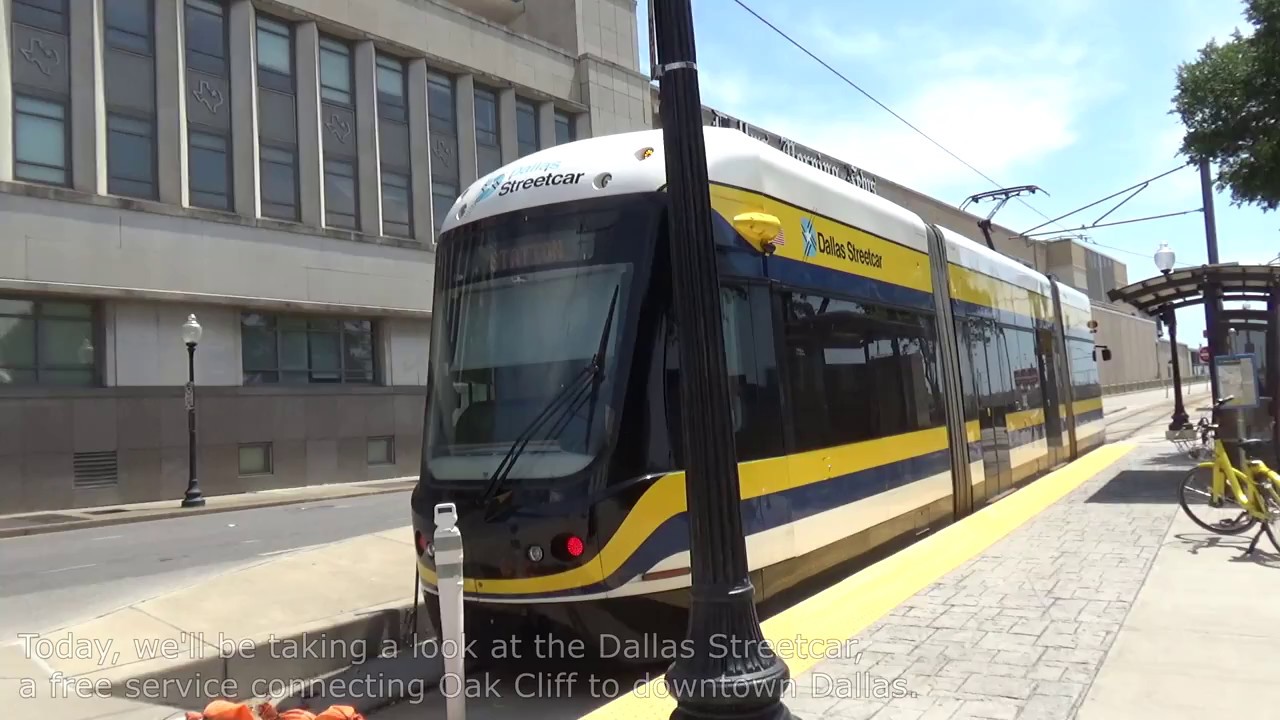 Onboard and Around the Dallas Streetcar - YouTube