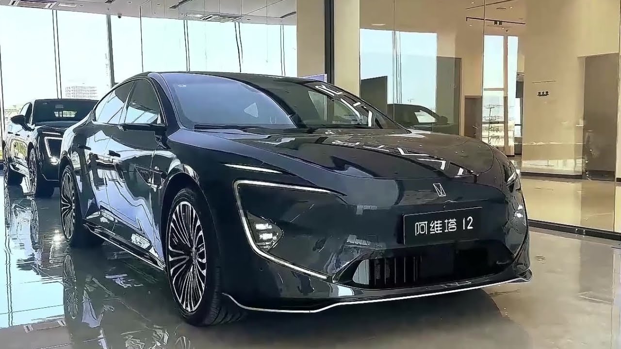 Is it the Most Handsome Huawei Car? New Changan Avatr 12 Gran Coupe EV 2024 - YouTube