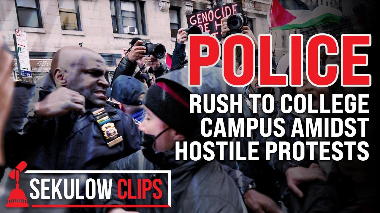 Hostile Protesters Call for "Cops Off Campus" as Police Rush to the ...