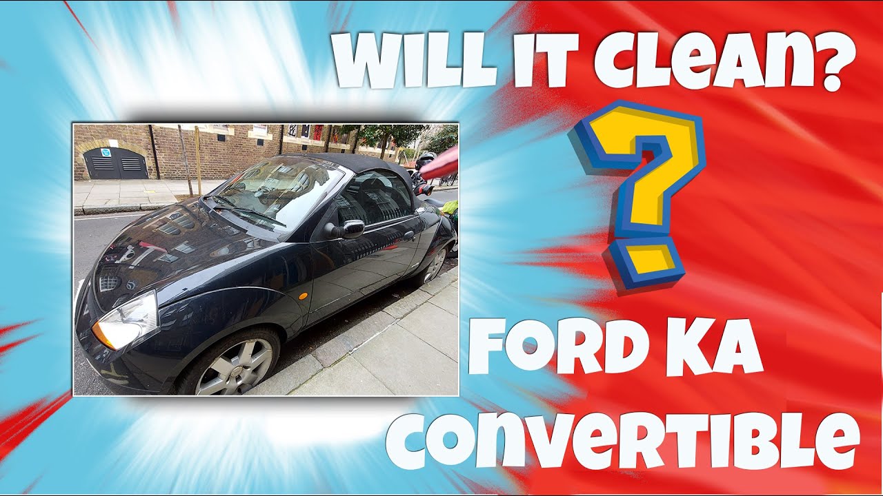 Ford KA Convertible roadside valet - YouTube