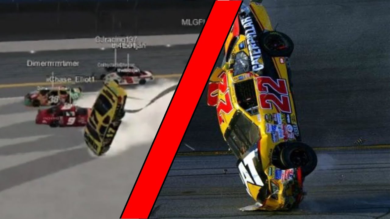 Ro-Racing crash at Daytona but with Scott Wimmer’s 2005 flip audio ...