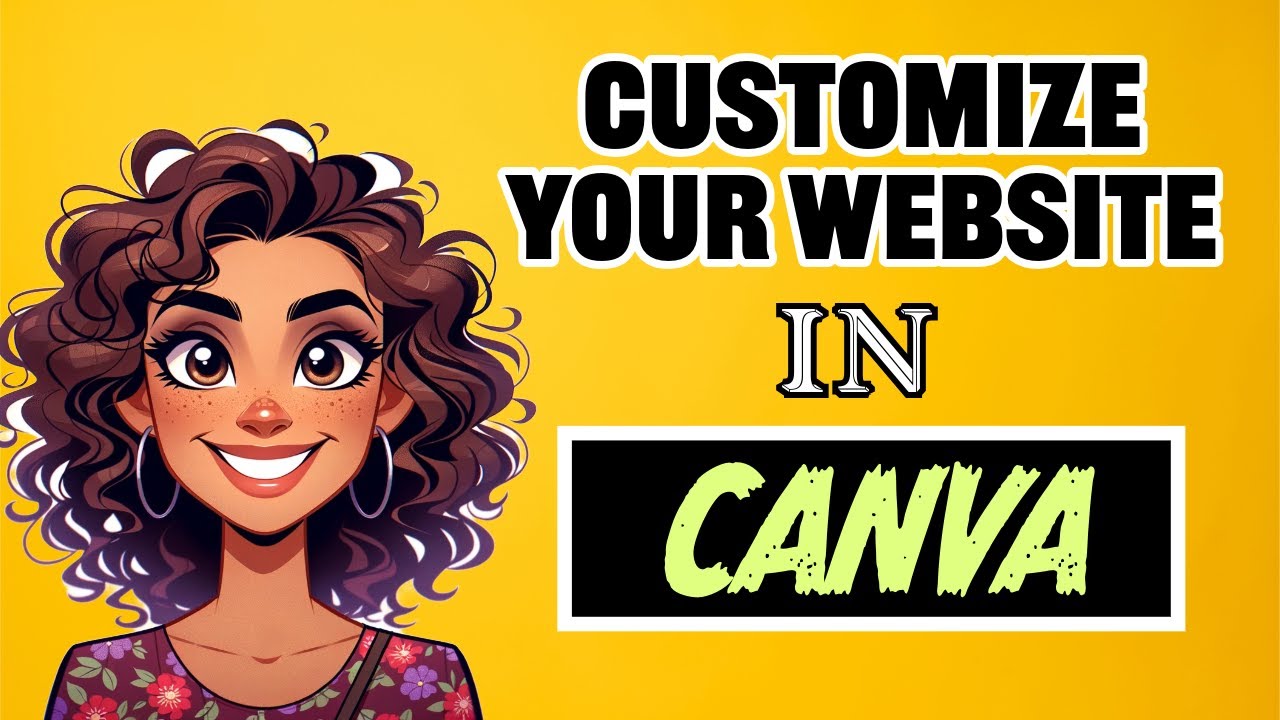 How To Customize Your Canva Website YouTube How To Customize Your Canva Website YouTube