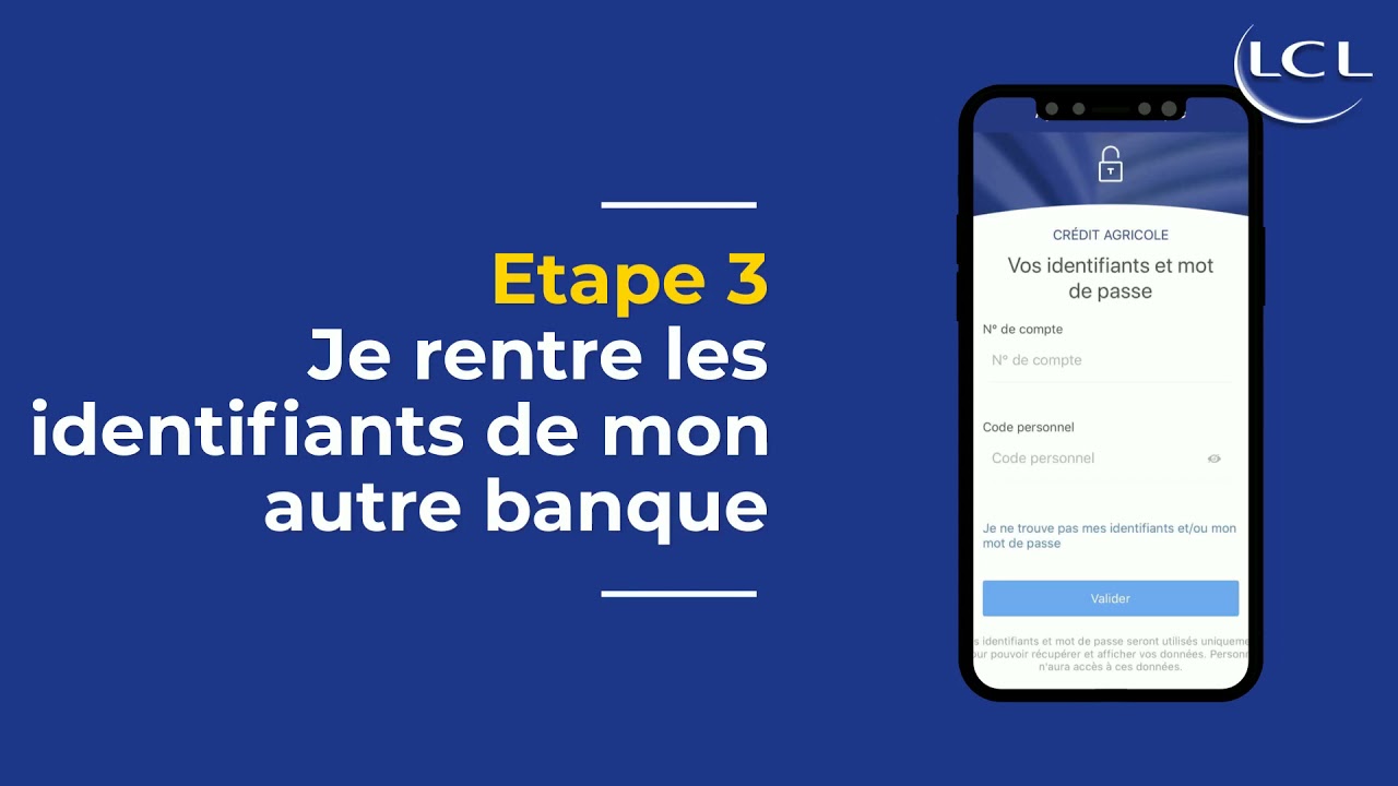 #Tuto : Comment ajouter un compte bancaire à l'#AppliLCL Mes Comptes ...