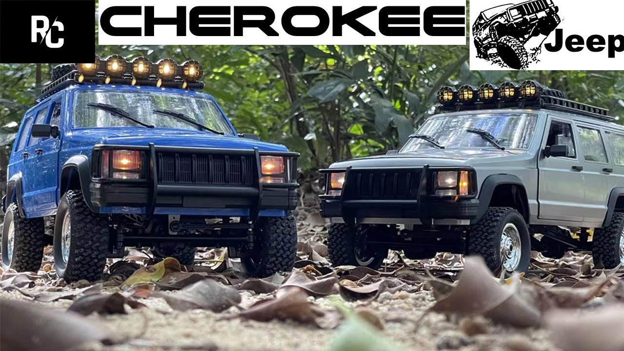 RC Jeep Cherokee 4X4 - YouTube