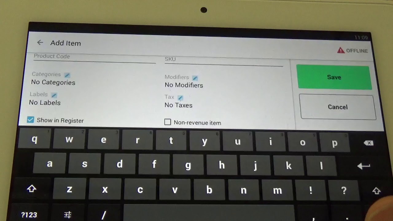 How to Add the Variable Gift Card Item in the Inventory on Clover - YouTube