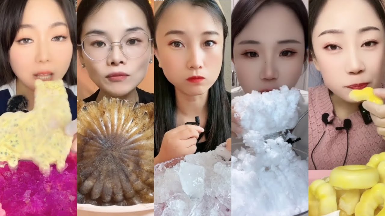 Asmr // Ice Eating Asmr || Hard Ice Eating || Thin ice //Asmr ...