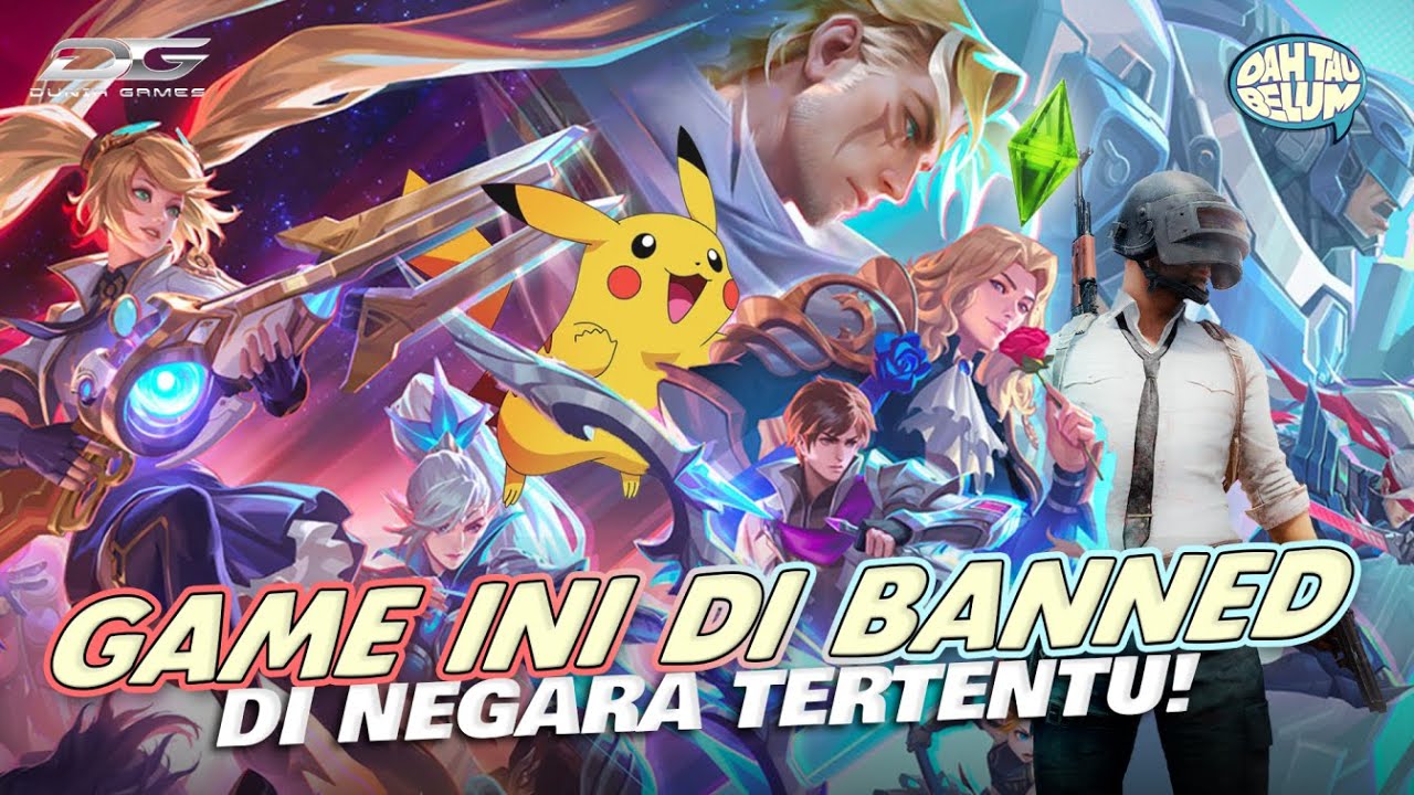 GAME POPULER INI DILARANG DI BEBERAPA NEGARA! ALASANNYA BIKIN KAGET😱 ...