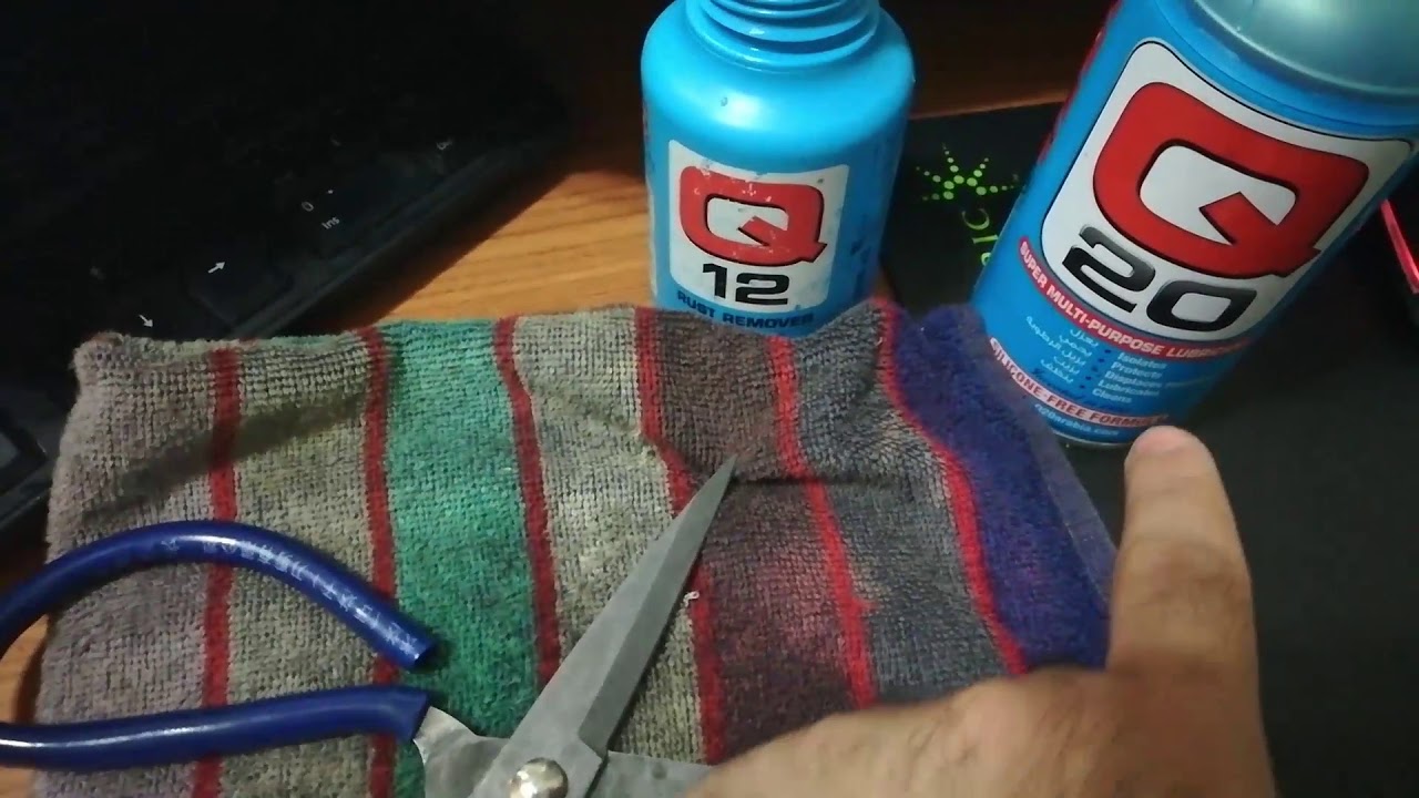 Q12 Rust Remover + Q20 Multi Purpose Lubricant 1 - YouTube