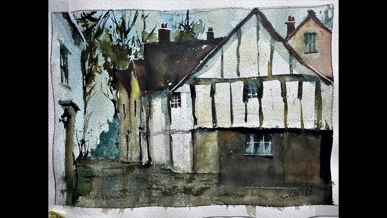 Using JOHN HOAR Watercolour Methods & Techniques - with Professional ...