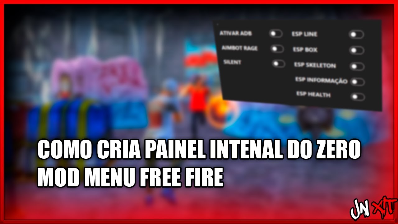 COMO CRIA PAINEL INTERNAL DO ZERO MOD MENU ( FREE FIRE) - YouTube