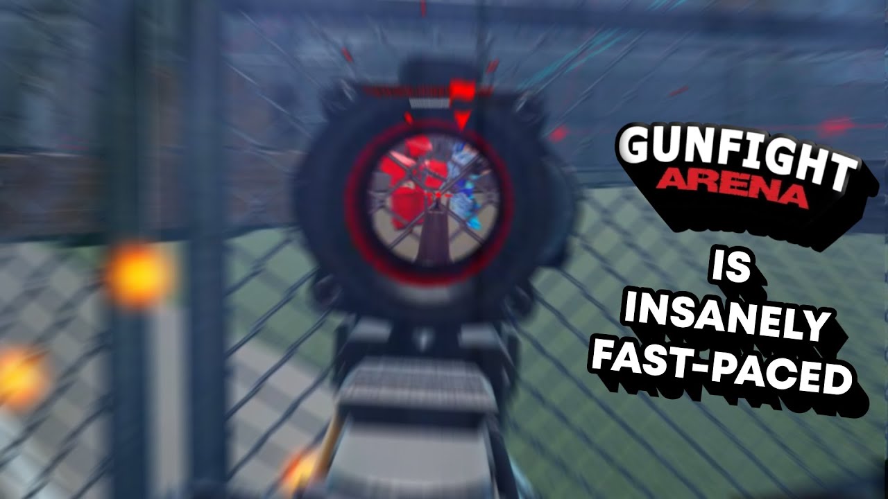 ROBLOX GUNFIGHT ARENA IS INSANELY FAST PACED - YouTube