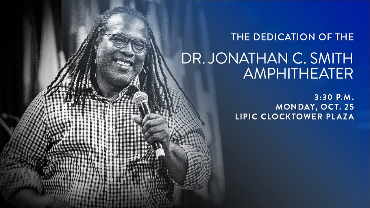 Jonathan Smith Amphitheater Dedication - YouTube
