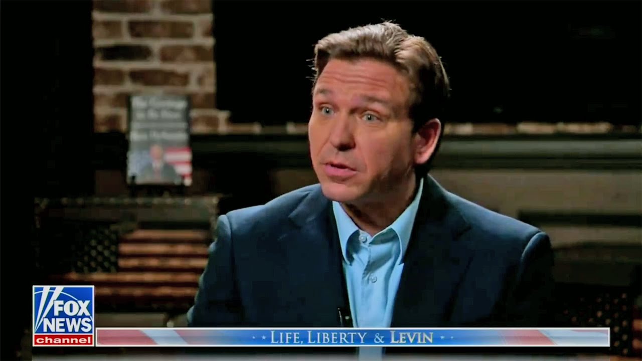 Ron DeSantis completely deranged Fox News interview - YouTube