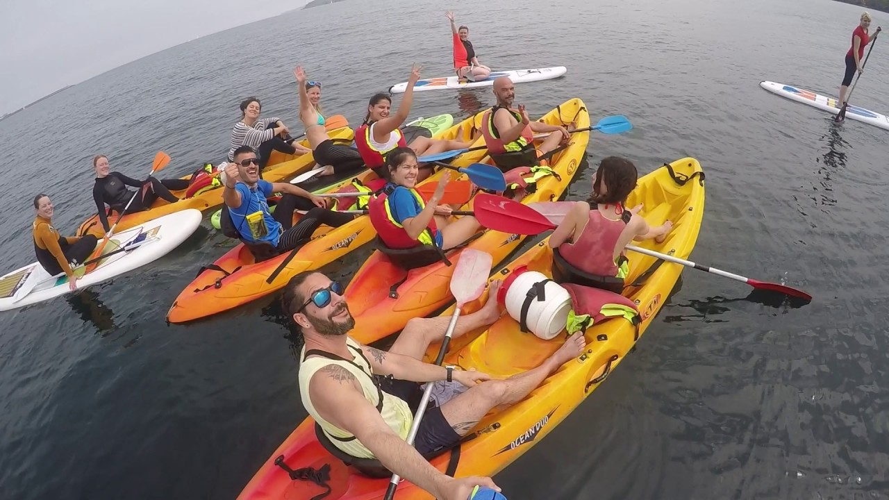 paddle surf y kayak - GoPro - A Coruña - YouTube