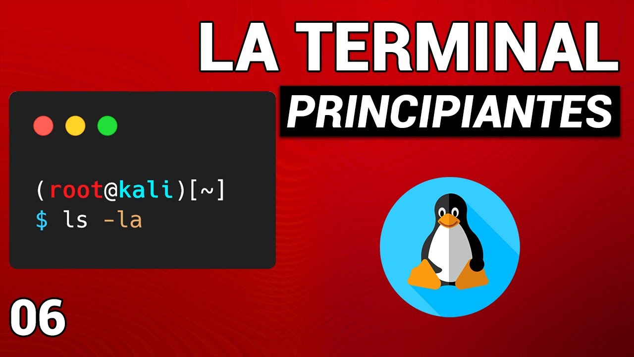 Cómo Usar la TERMINAL + COMANDOS Básicos de LINUX: Tutorial de KALI LINUX 2025 Ciberseguridad ...