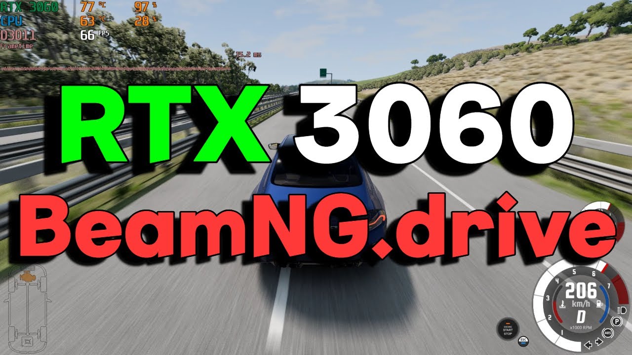 BeamNG.drive RTX 3060 - YouTube