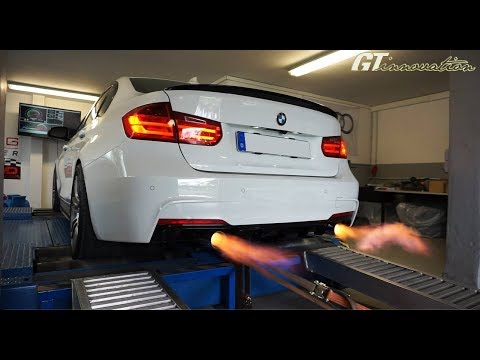 BMW 335 2014 N55 stage 1+ 396ps - YouTube