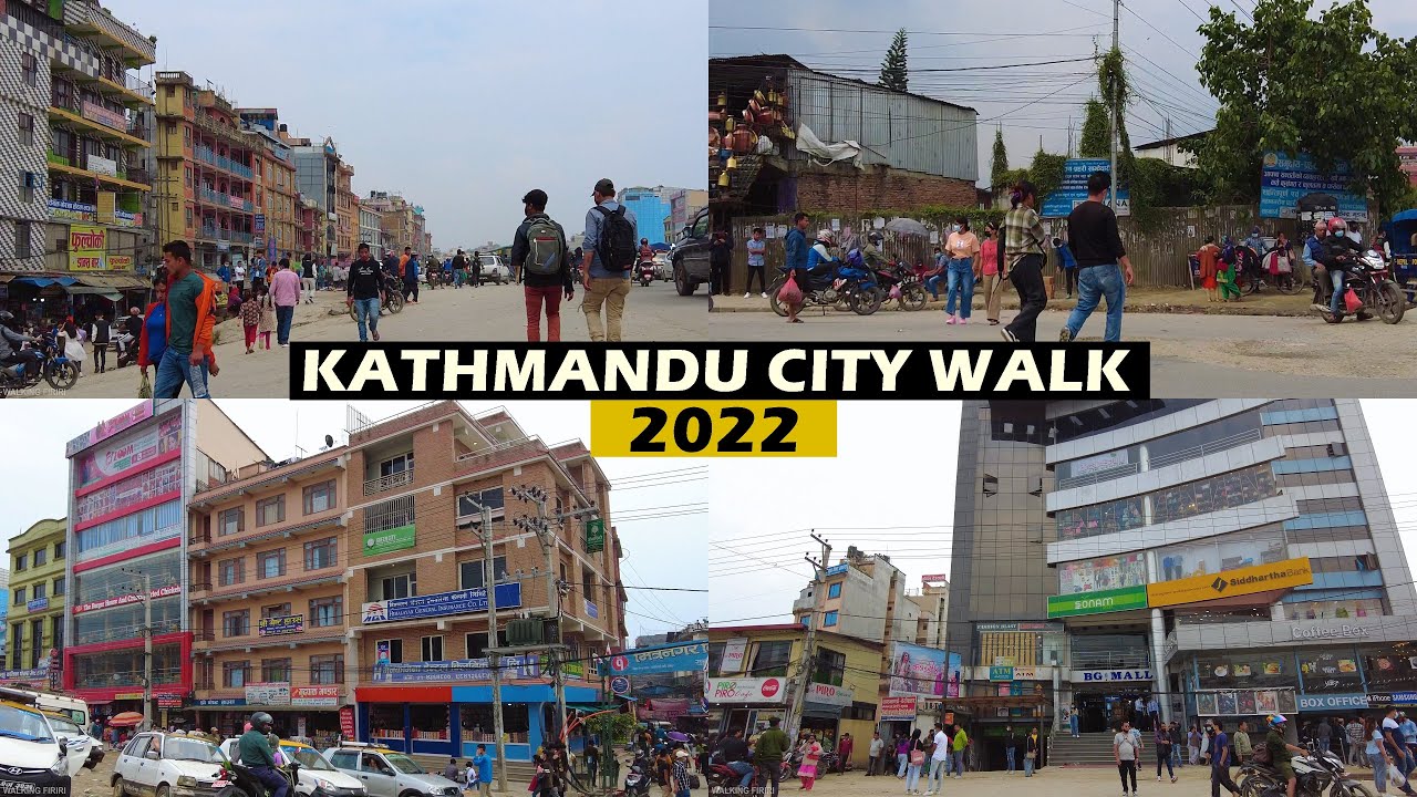 Kathmandu City WALK 2022 - Virtual Walk Around Machhapokhari, New ...