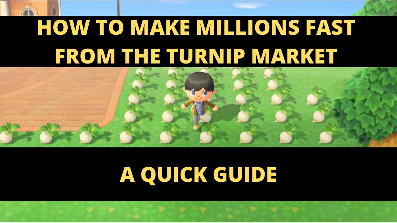 How to Make Millions From The Turnip Stalk Market FAST Animal Crossing ...