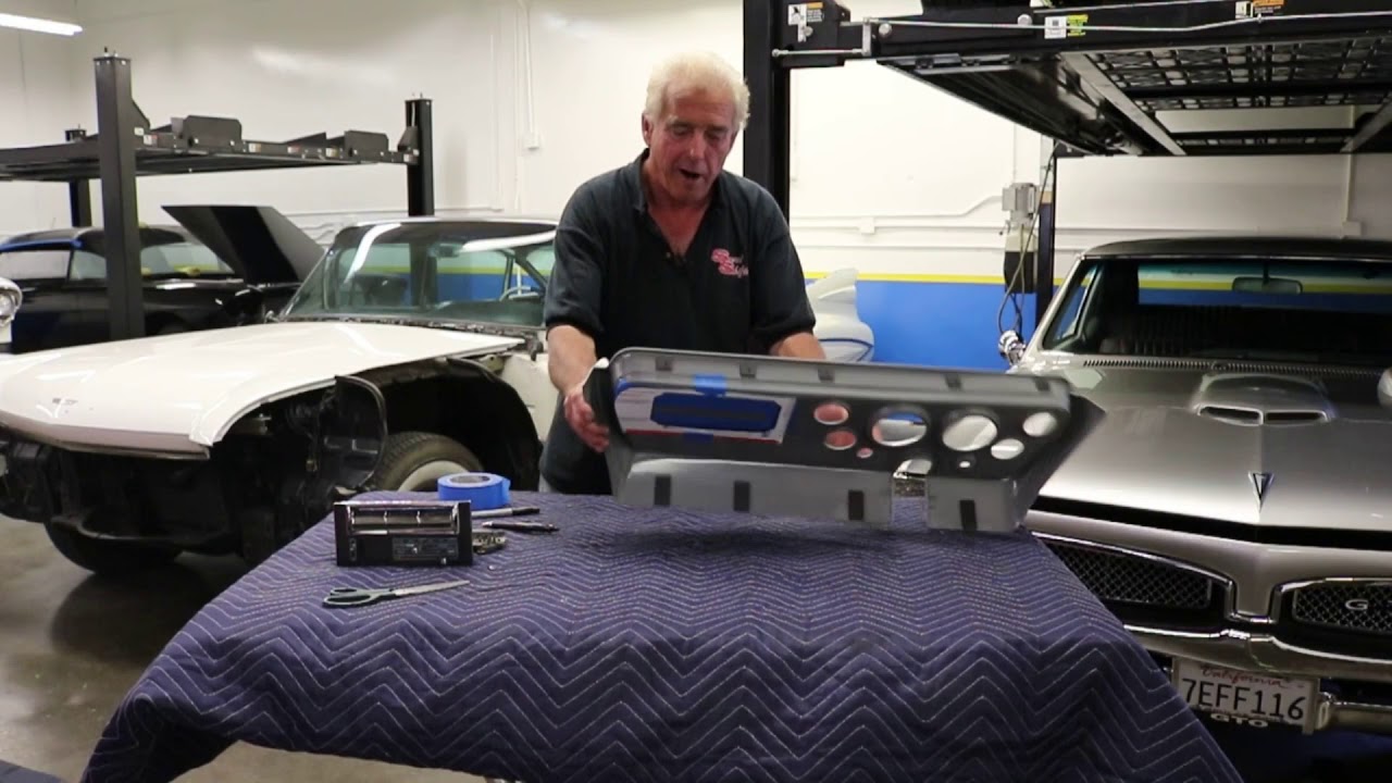 1967 GTO Classic Dash Installation of AC controller radio made easy How ...
