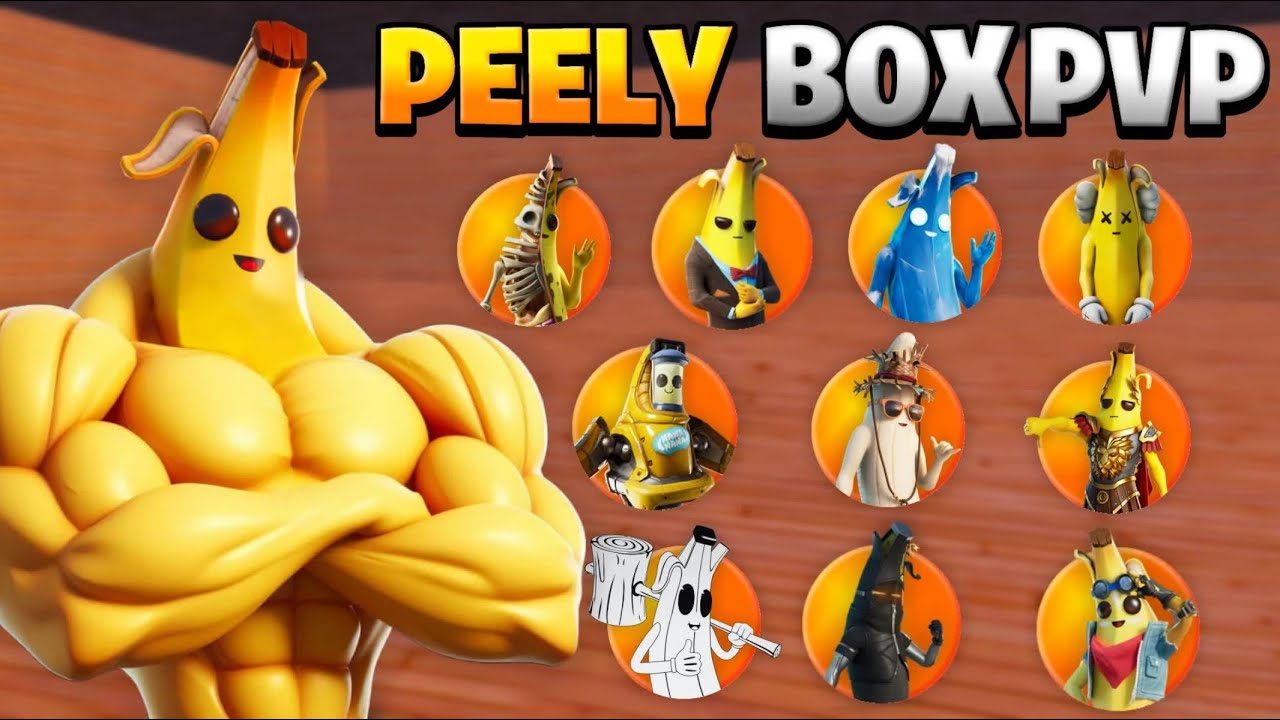 FORTNITE 🍌 PEELY BOX PVP 📦 Hilarious Box Fight with PEELY Super Powers ...
