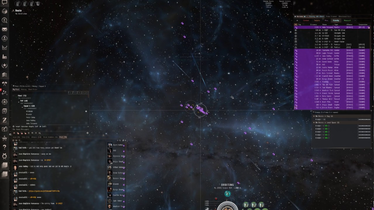 Eve Online Angel cartel #REKT by BRAVE - YouTube