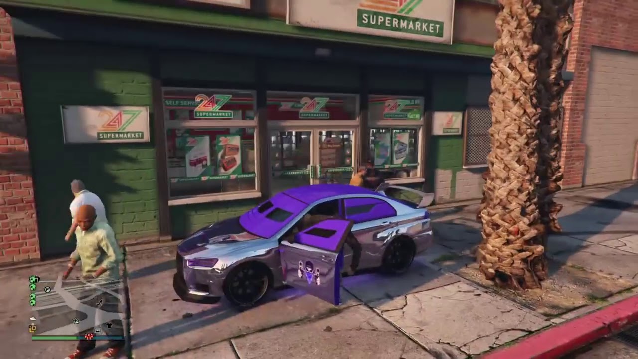 GTA5 Online: Robbing As Many Stores As Possible, How Long Can I Survive ...