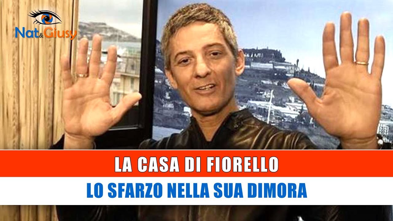La Casa Di Fiorello: Lo Sfarzo Nella Sua Dimora! - YouTube