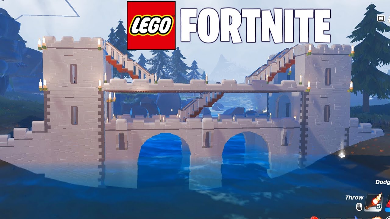 Bridge Restoration in Lego Fortnite - YouTube