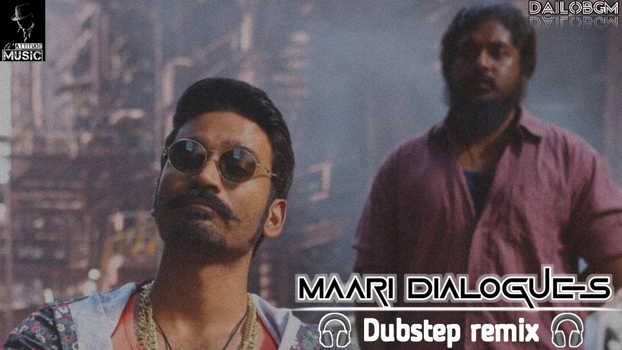 Maari Dialogues With 🎧 Dubstep remix | Attitude Music Bgm - YouTube