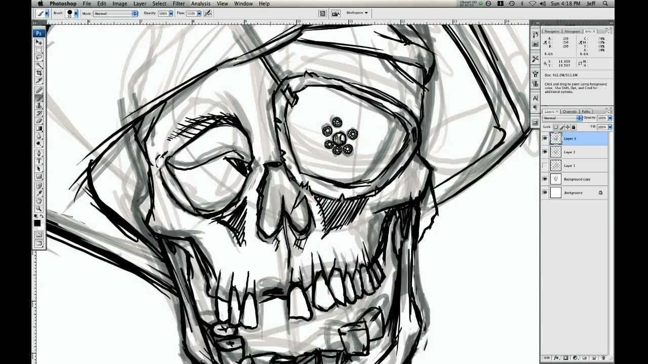 "Watch Jeff Draw" The Goonies tribute - YouTube