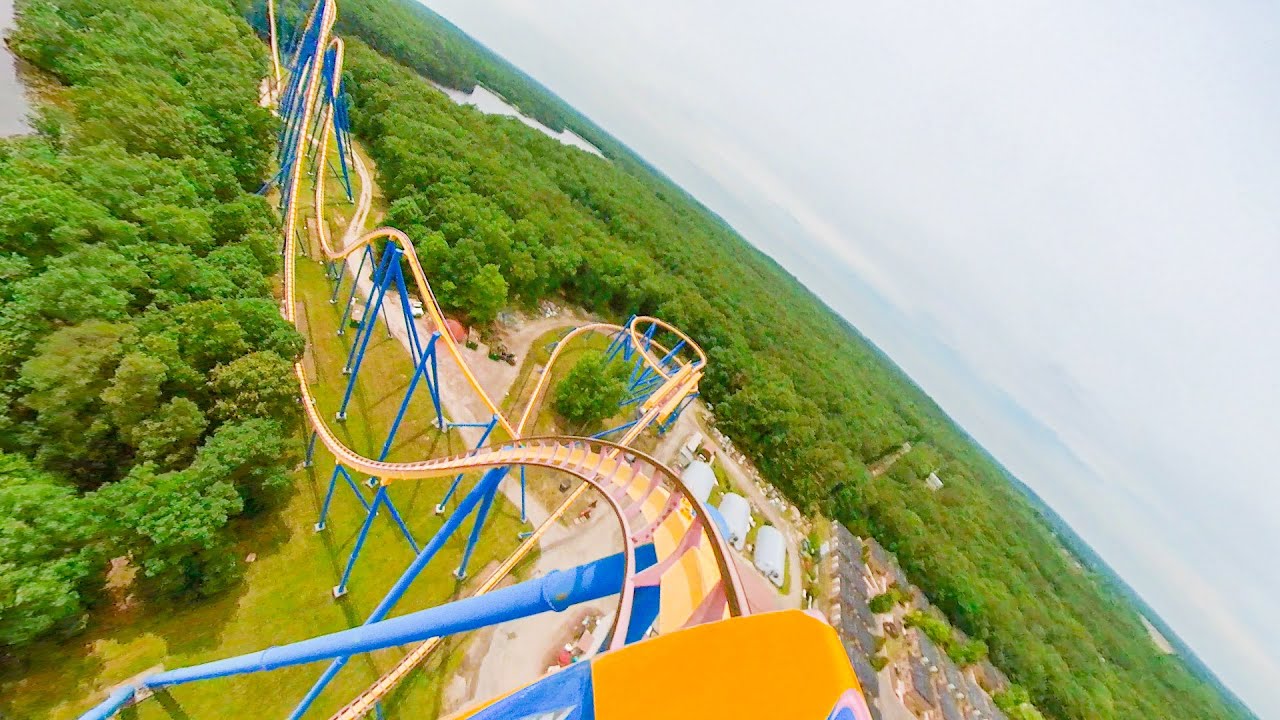 Nitro - Six Flags Great Adventure - Onride - 4K - Wide Angle - YouTube