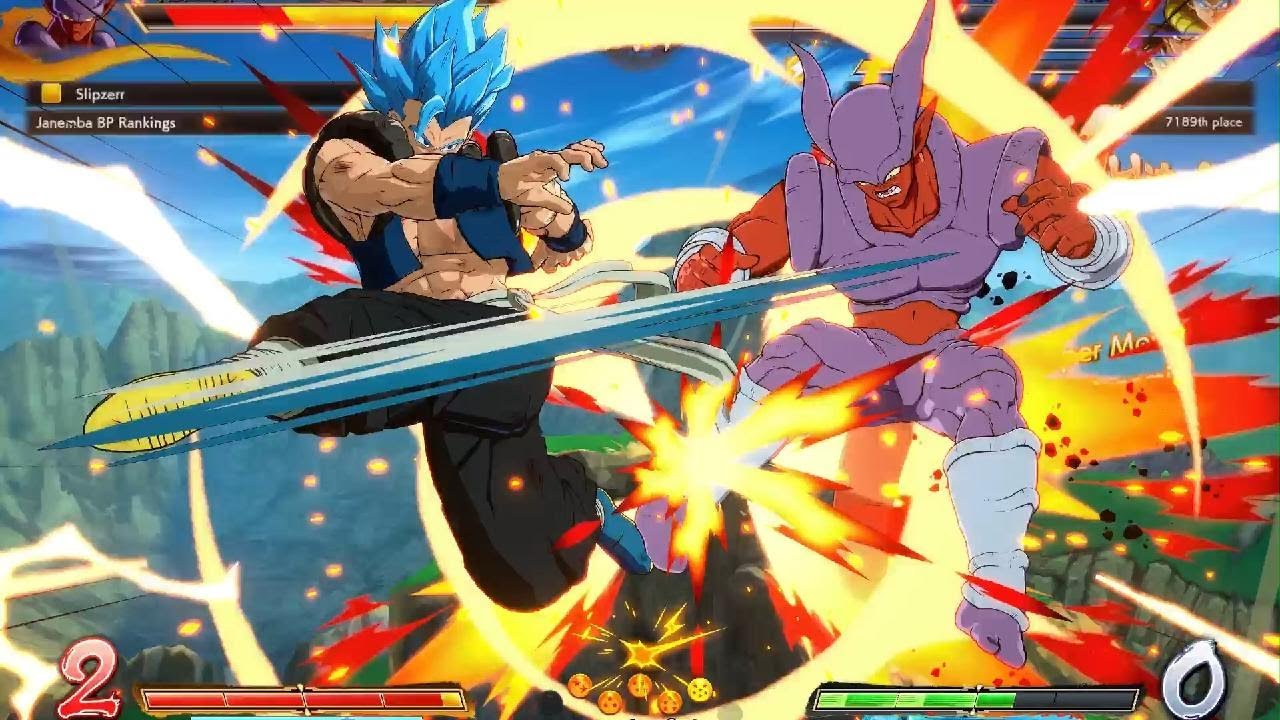 DRAGONBALL FighterZ Janemba SS2 Gohan DBS Broly vs SSB Gogeta Vegeta ...
