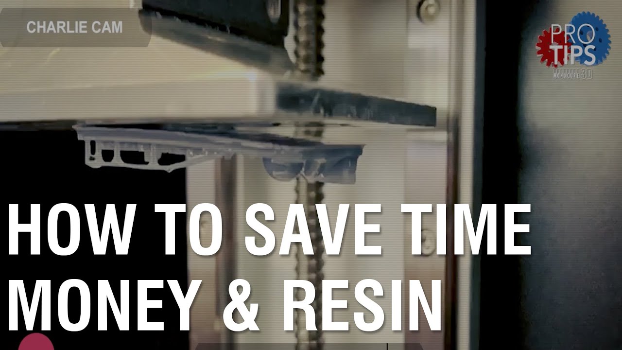 How to save time & money when 3d printing with resin. - YouTube