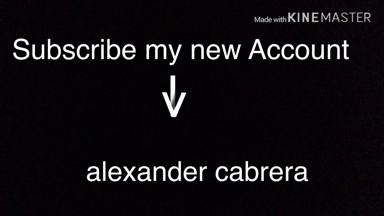 Subscribe my new youtube account - YouTube