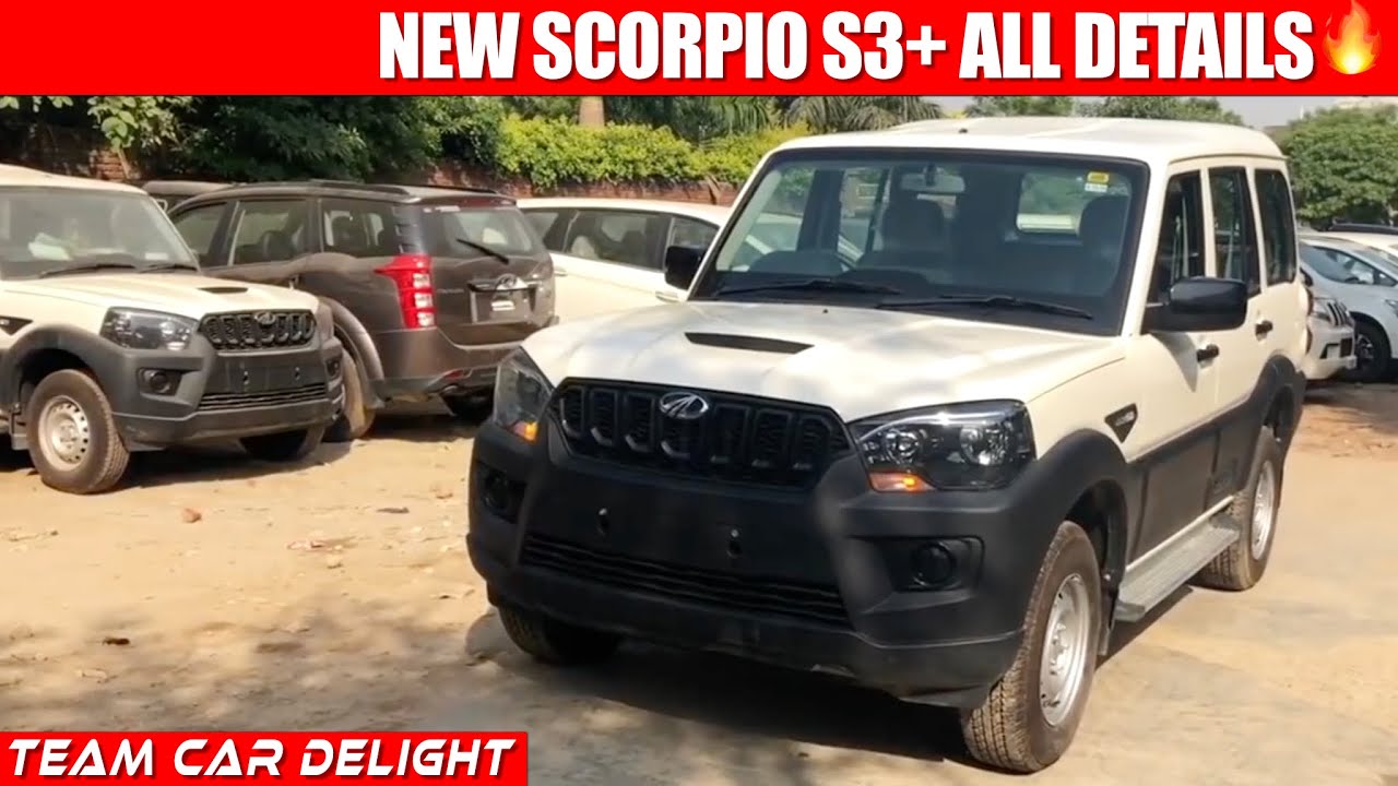 Scorpio S3 Plus - Features, Interior, Exterior, On Road Price ...