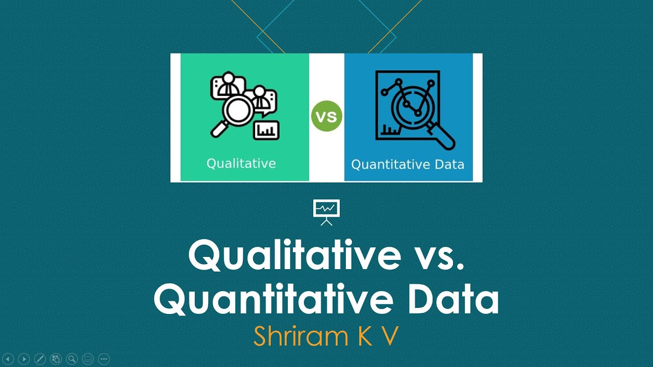 Qualitative vs Quantitative Data - A Quick Understanding - YouTube