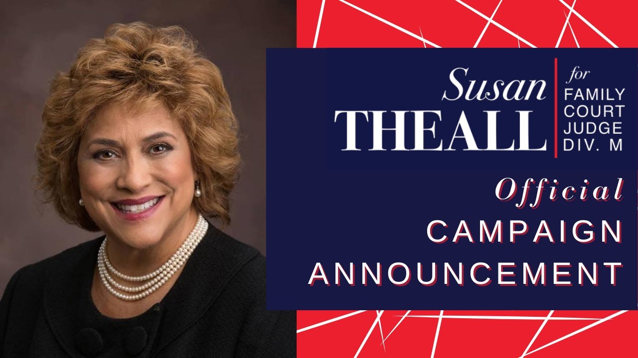 Susan Theall for Family Court Judge, Div M - YouTube