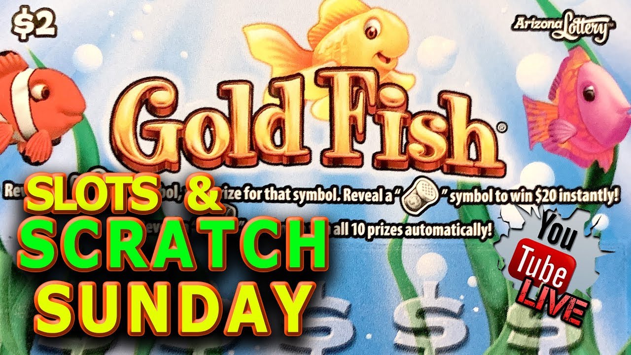 🔴 SCRATCH SUNDAY ★ SCRATCHERS & SLOTS ★ GOLDFISH 2 WMS SLOT MACHINE ...