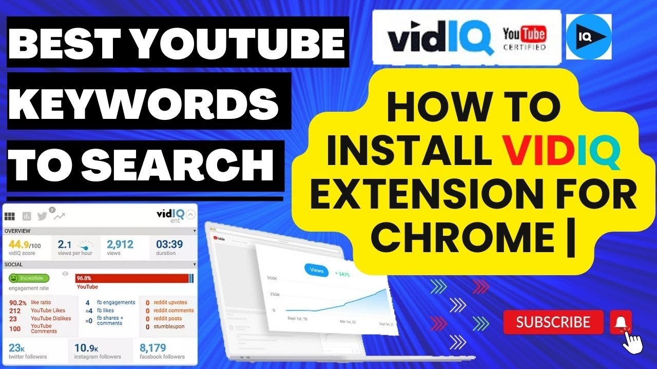 How To Install vidIQ Extension For Chrome | vidiq kaise use kare ...
