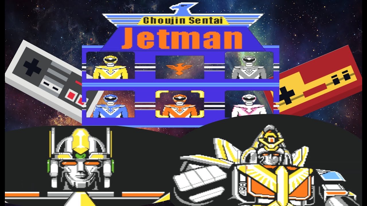 NES Choujin Sentai Jetman. Go! Go! PrePower Rangers! - YouTube