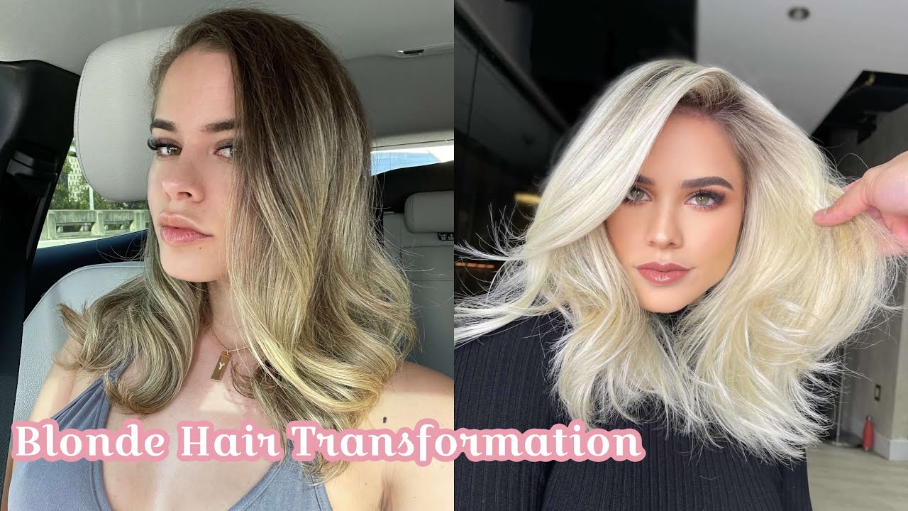 Blonde Hair Transformation - YouTube